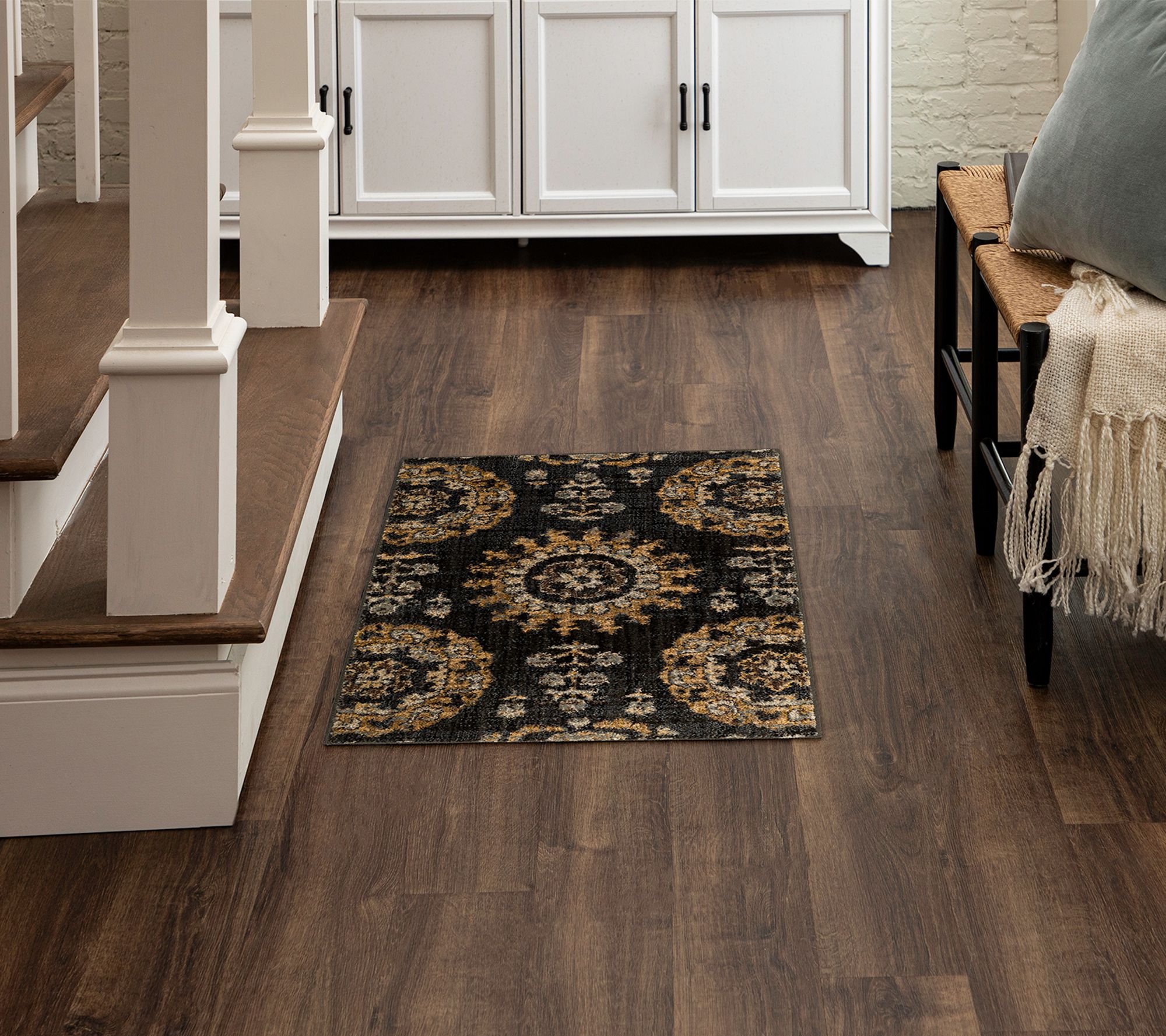 "As Is" Mohawk Belgravia Woven 24"x36" Accent _Rug - QVC.com