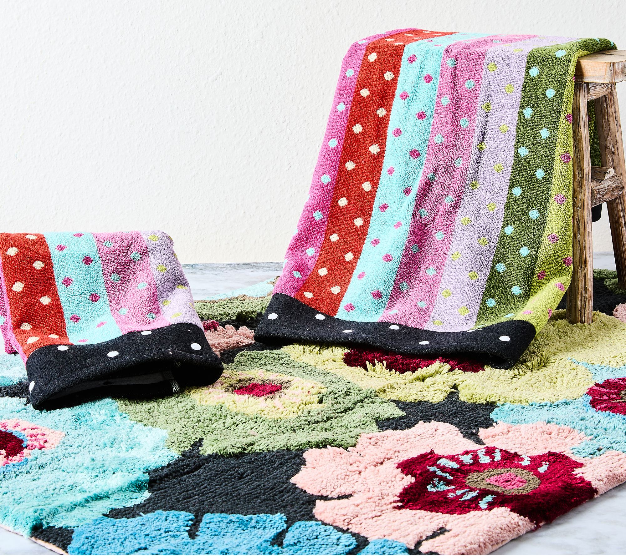 MacKenzie- Childs Bath Textiles Kit - QVC.com