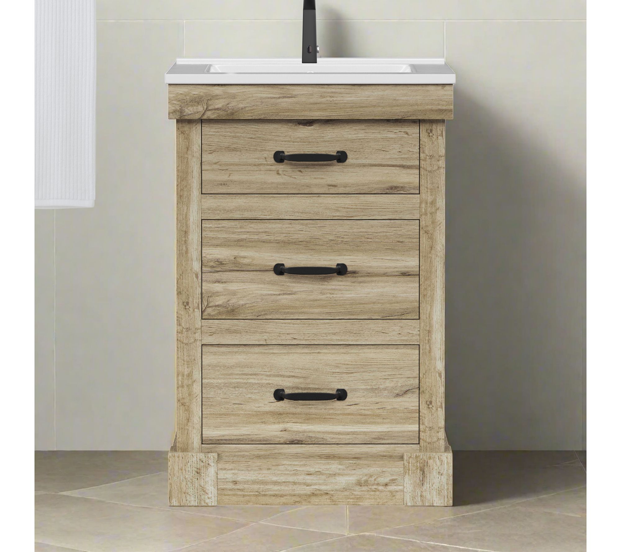 Teamson Home Donovan 24" Single Bathroom Vanity - QVC.com