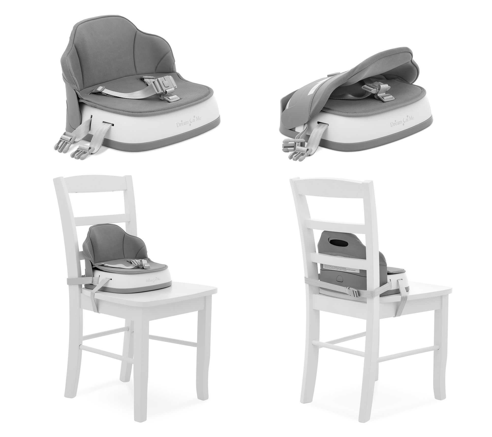 Dream On Me Cozy Pod Booster Seat with Removable Cover - QVC.com