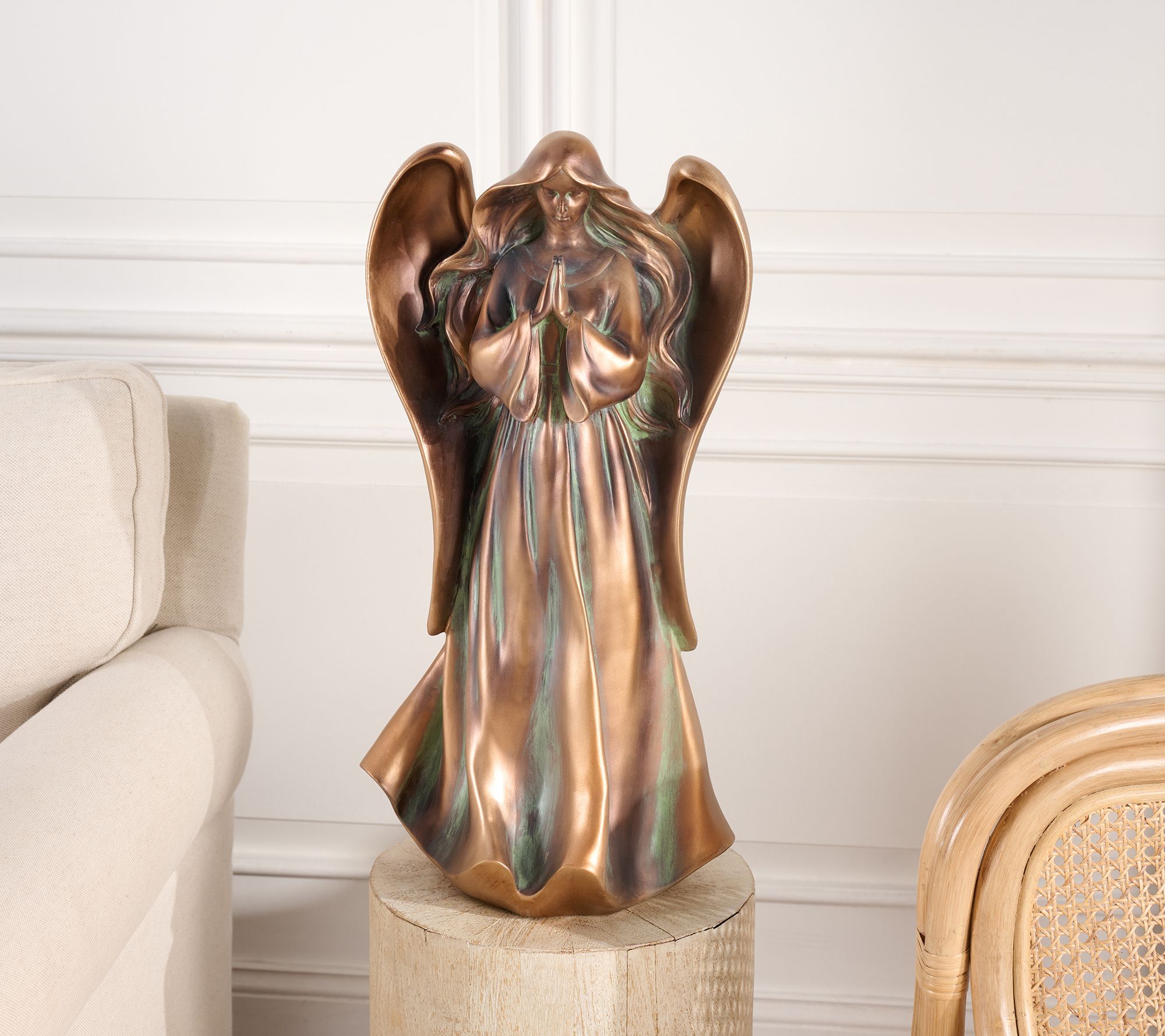 "As Is" 23.5" Oversized Angel Figure by Valerie - QVC.com