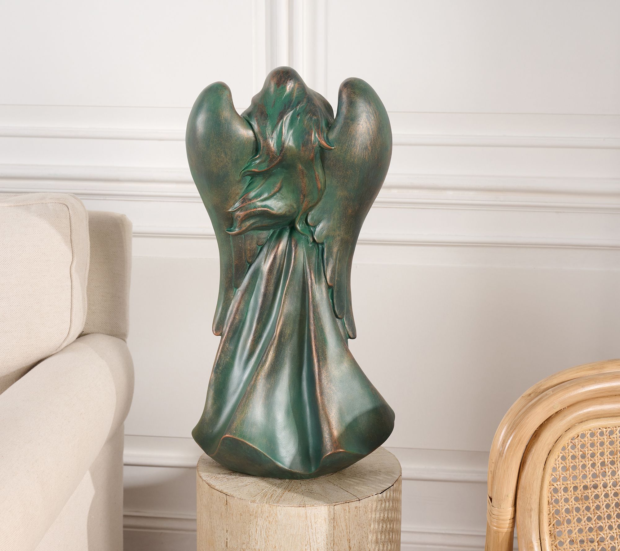 "As Is" 23.5" Oversized Angel Figure by Valerie - QVC.com