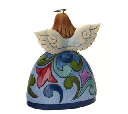 Jim Shore Angel Stocking Hanger - QVC.com