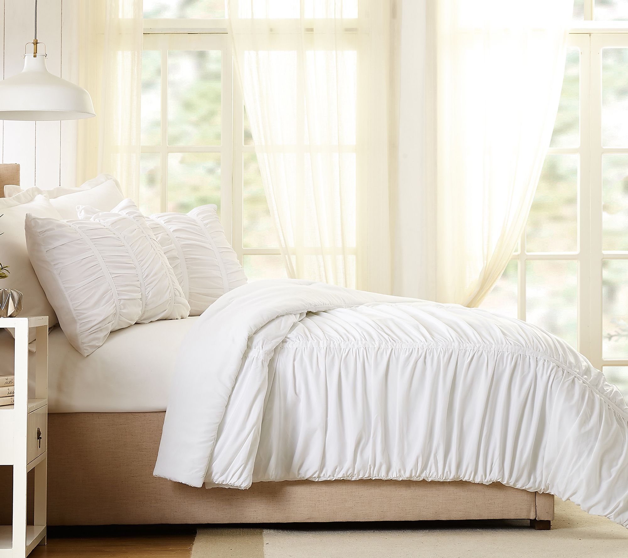 Modern Heirloom Emily F/Q Comforter Set - 3 Piece - QVC.com