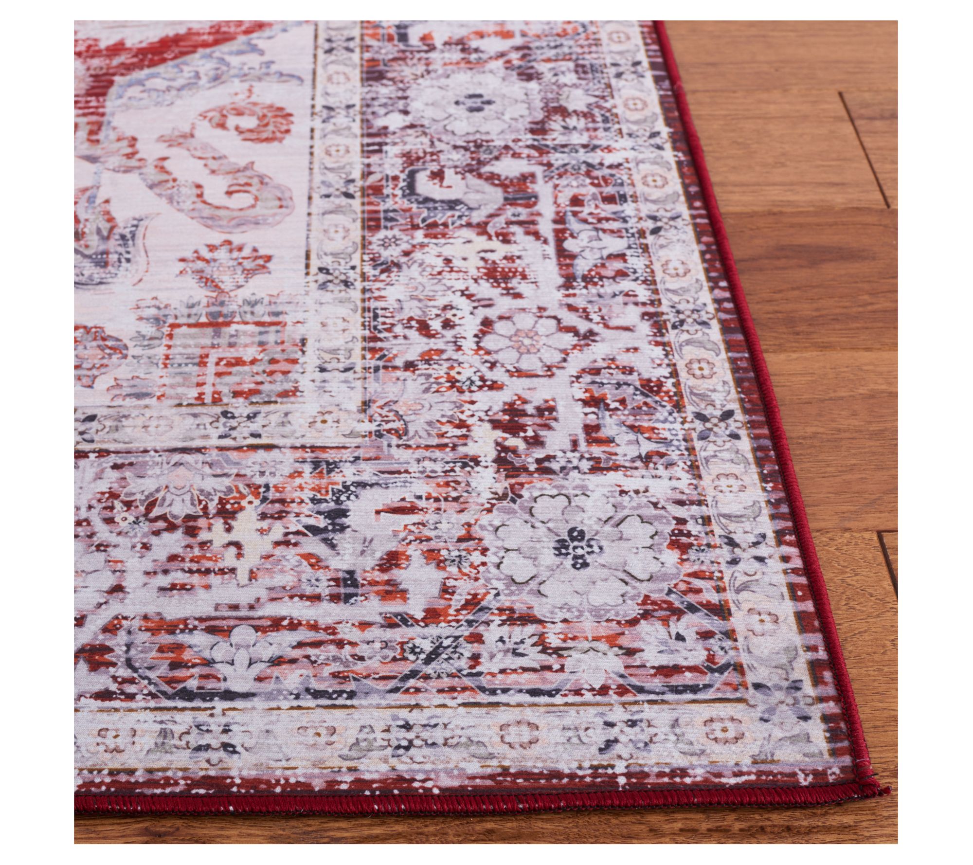 Safavieh Tucson 115 Machine Washable 2'-6" X 8' Rug - QVC.com