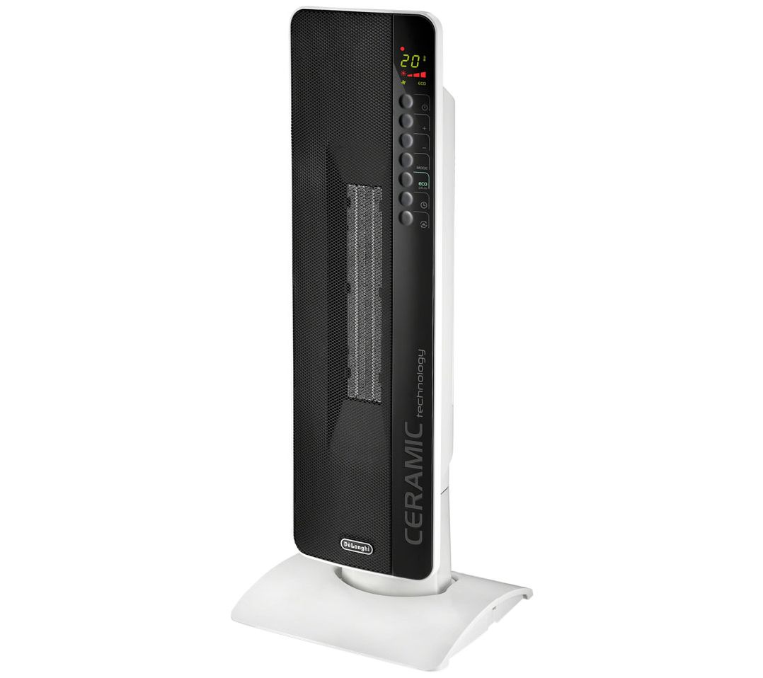 DeLonghi Digital Flat Panel Ceramic Tower Heater with Remote - QVC.com