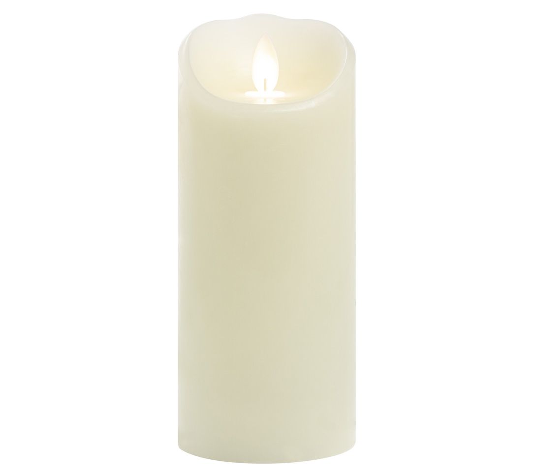 Sterno Home Expressions 7" Flameless Pillar Can dle - QVC.com