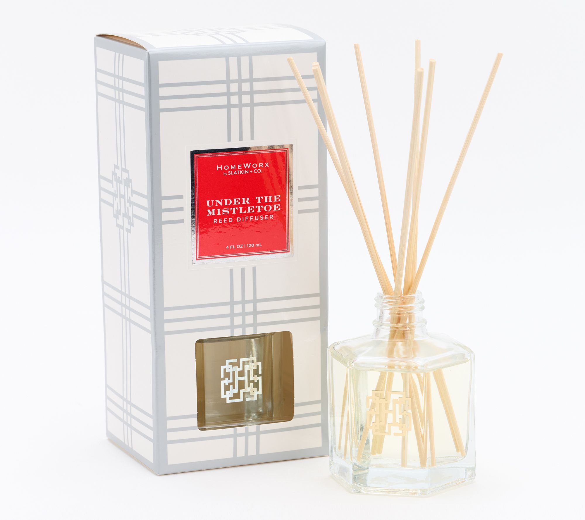 "As Is" HomeWorx by Slatkin & Co. S/2 Under the Mistletoe Stick - QVC.com