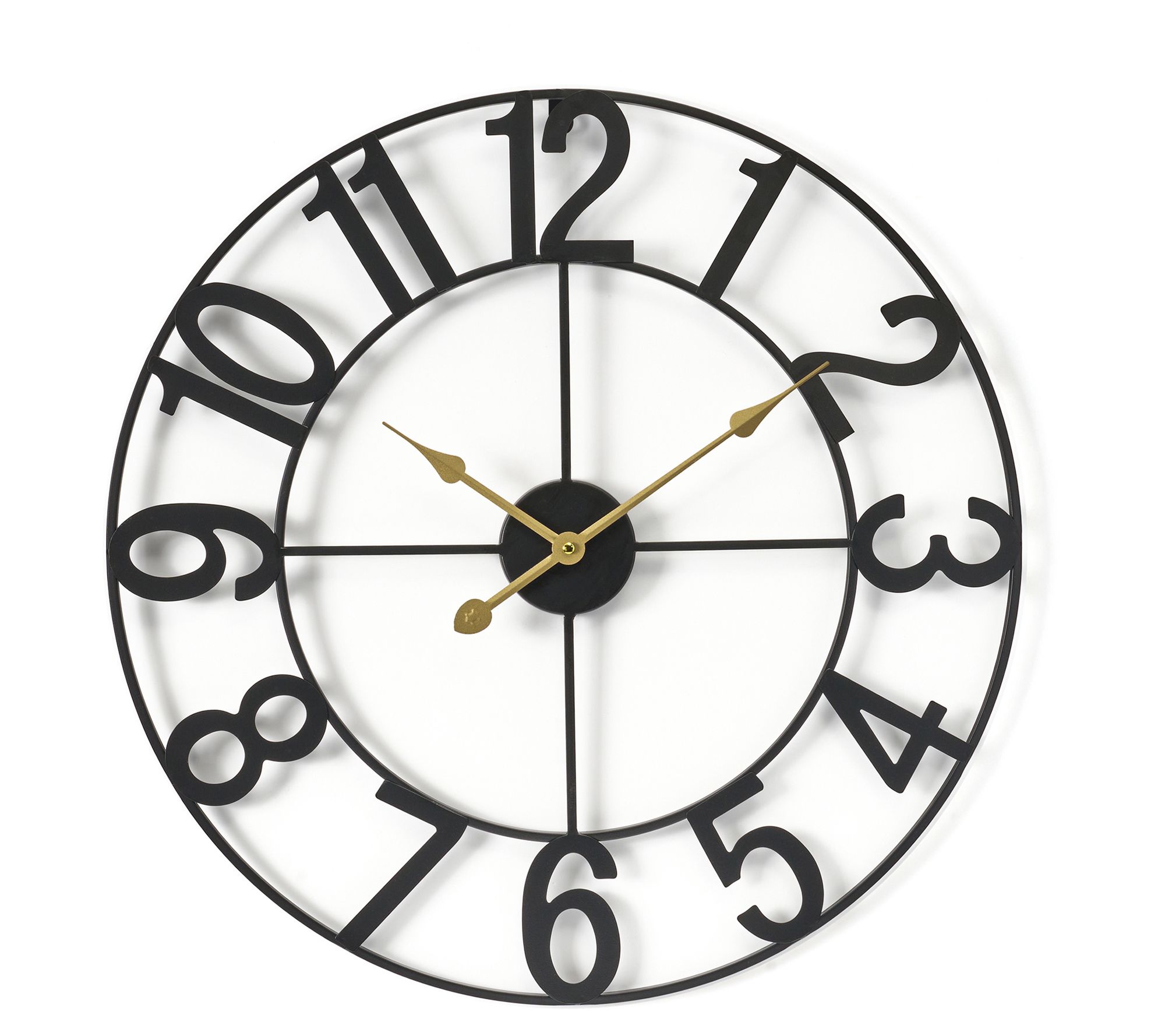 Sorbus Decorative 16-inch Numeral Wall Clock - QVC.com