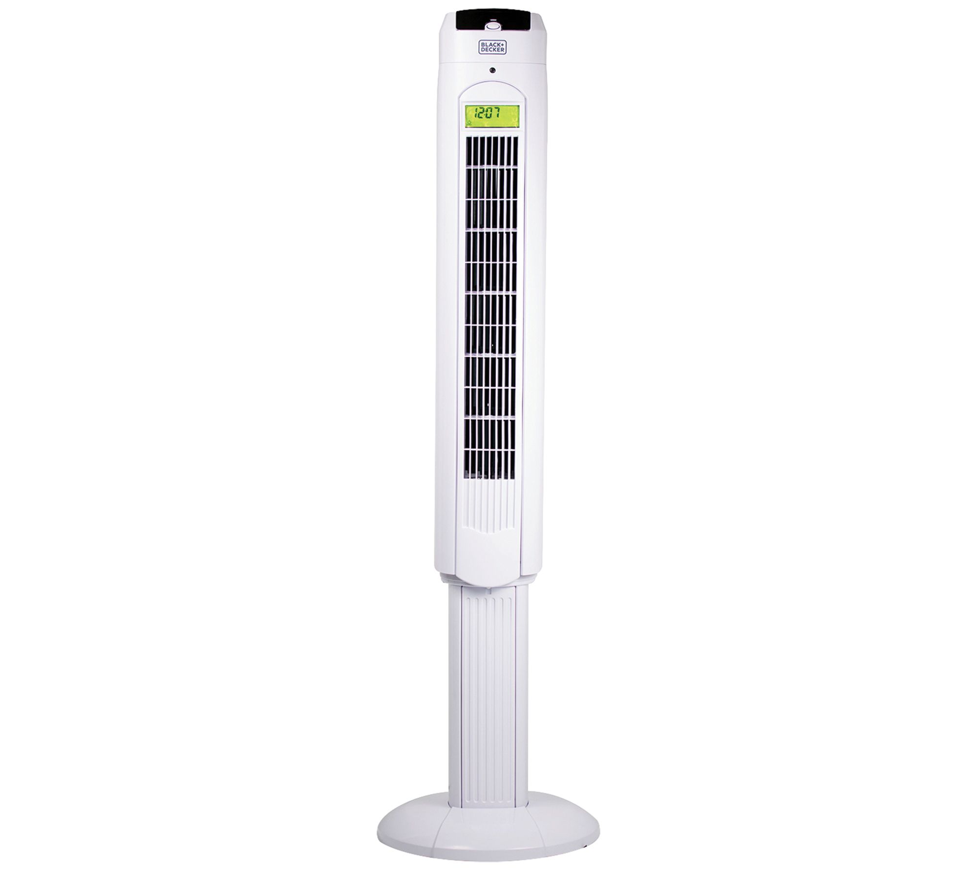 48" White Digital Tower Fan with Remote Control - QVC.com