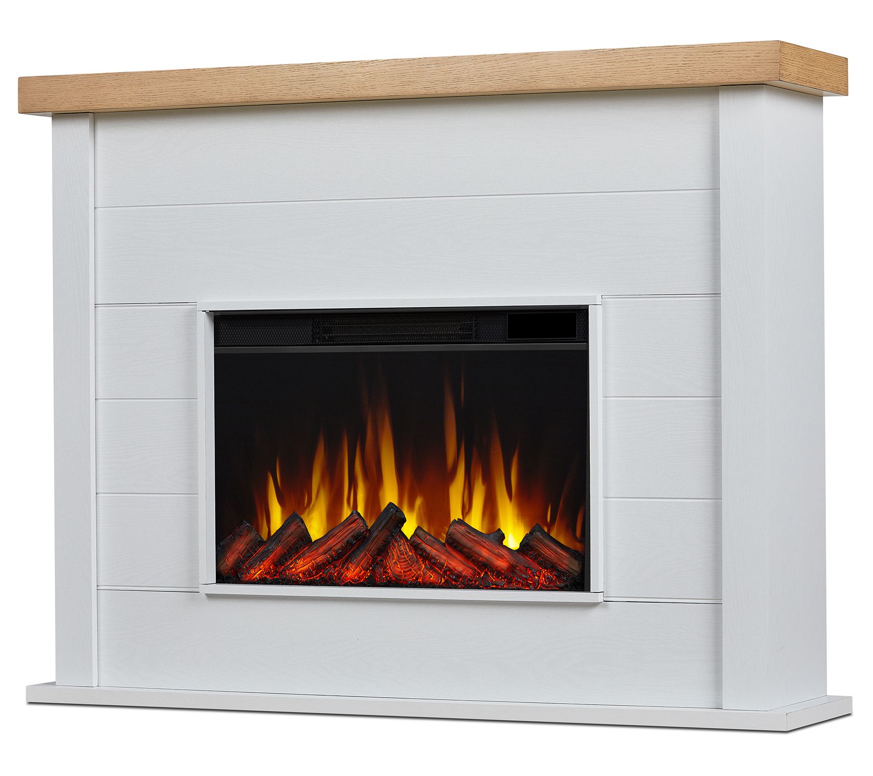 Real Flame Marshall 49" Slim Electric Fireplace - QVC.com