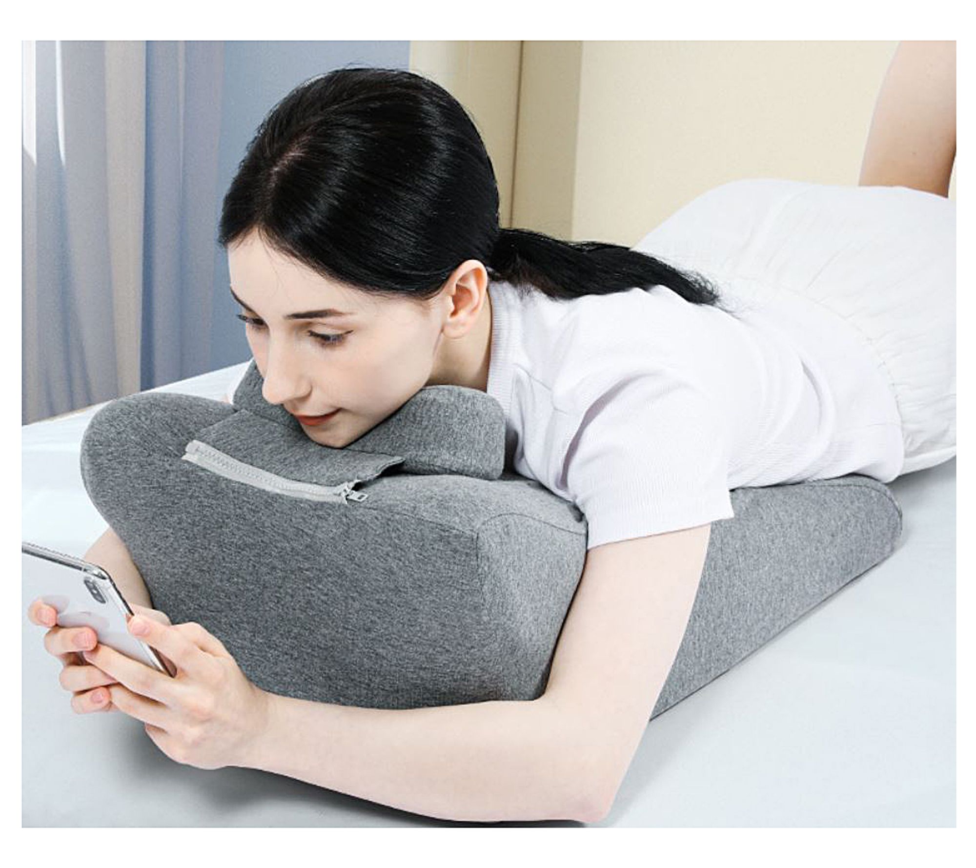 Dr Pillow Multi-Function Comfort Selfie Pillow - QVC.com