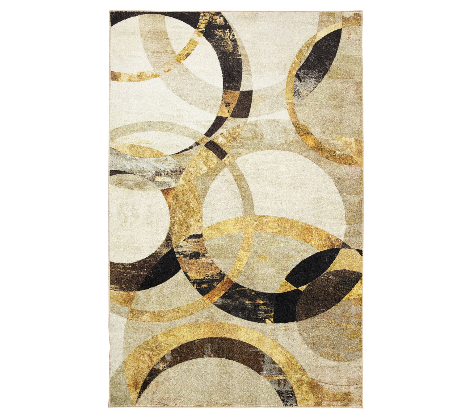 Mohawk Prismatic Mirrored Rings 8' x 10' Area Rug - QVC.com