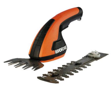 Worx Shear/Shrubber w/Rechargeable Lithium-ionBattery - QVC.com