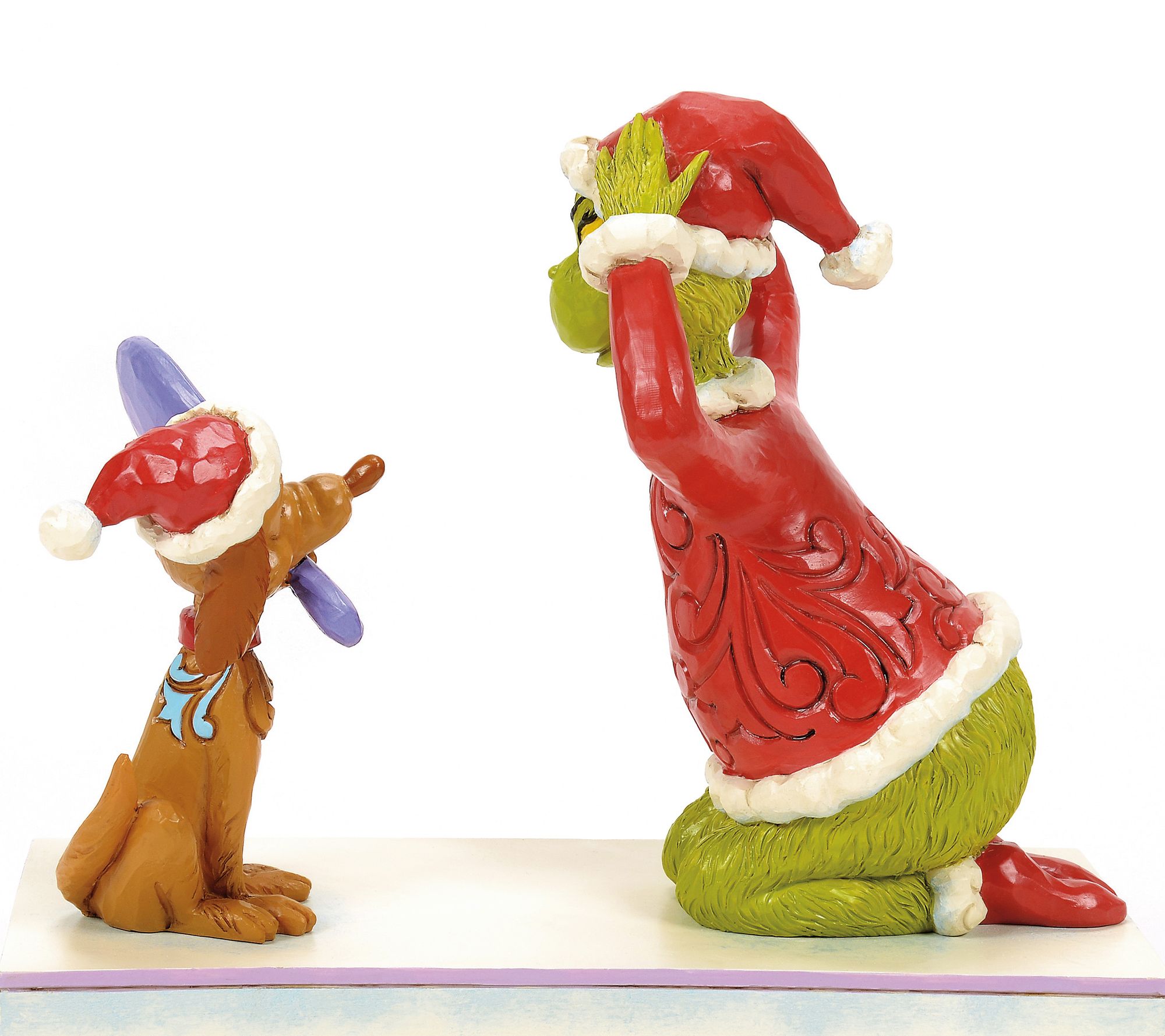Jim Shore Grinch Max Holding Mirror for GrinchFigurine 5.7" H - QVC.com