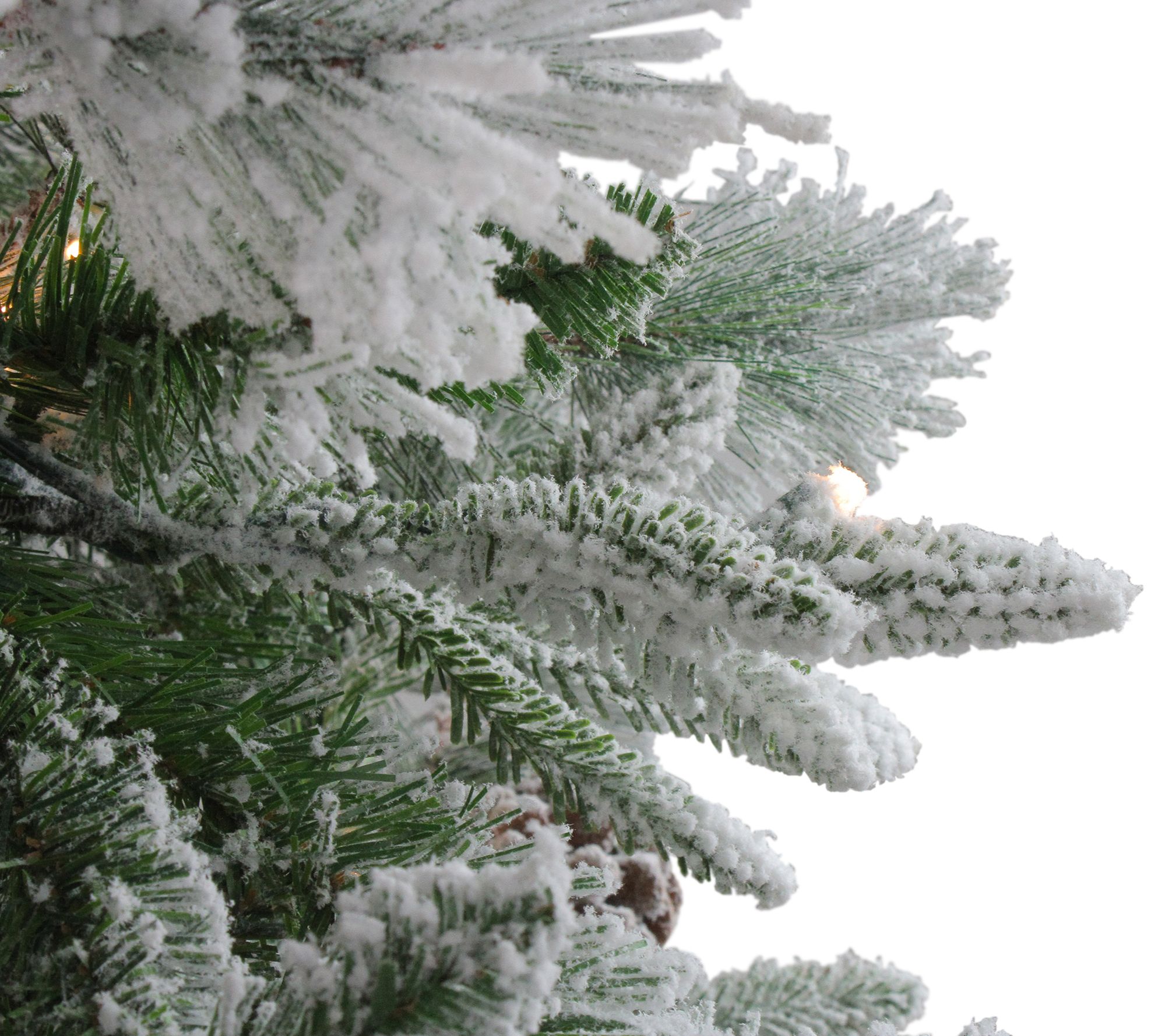 Northlight 6.5' LED Mix Rose Mary Pine Faux Tree - QVC.com