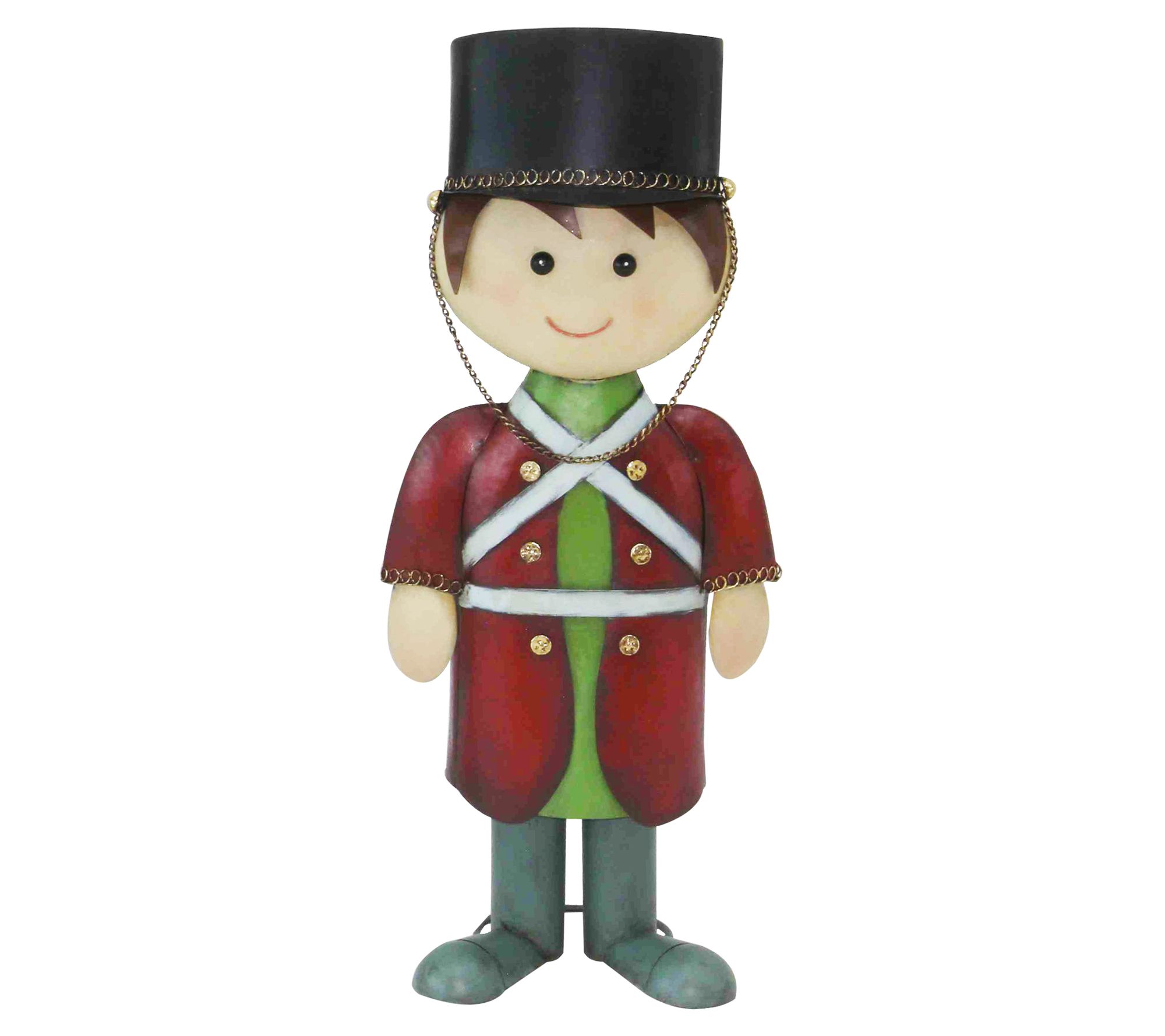 RCS Red Drummer Boy Statuary - QVC.com