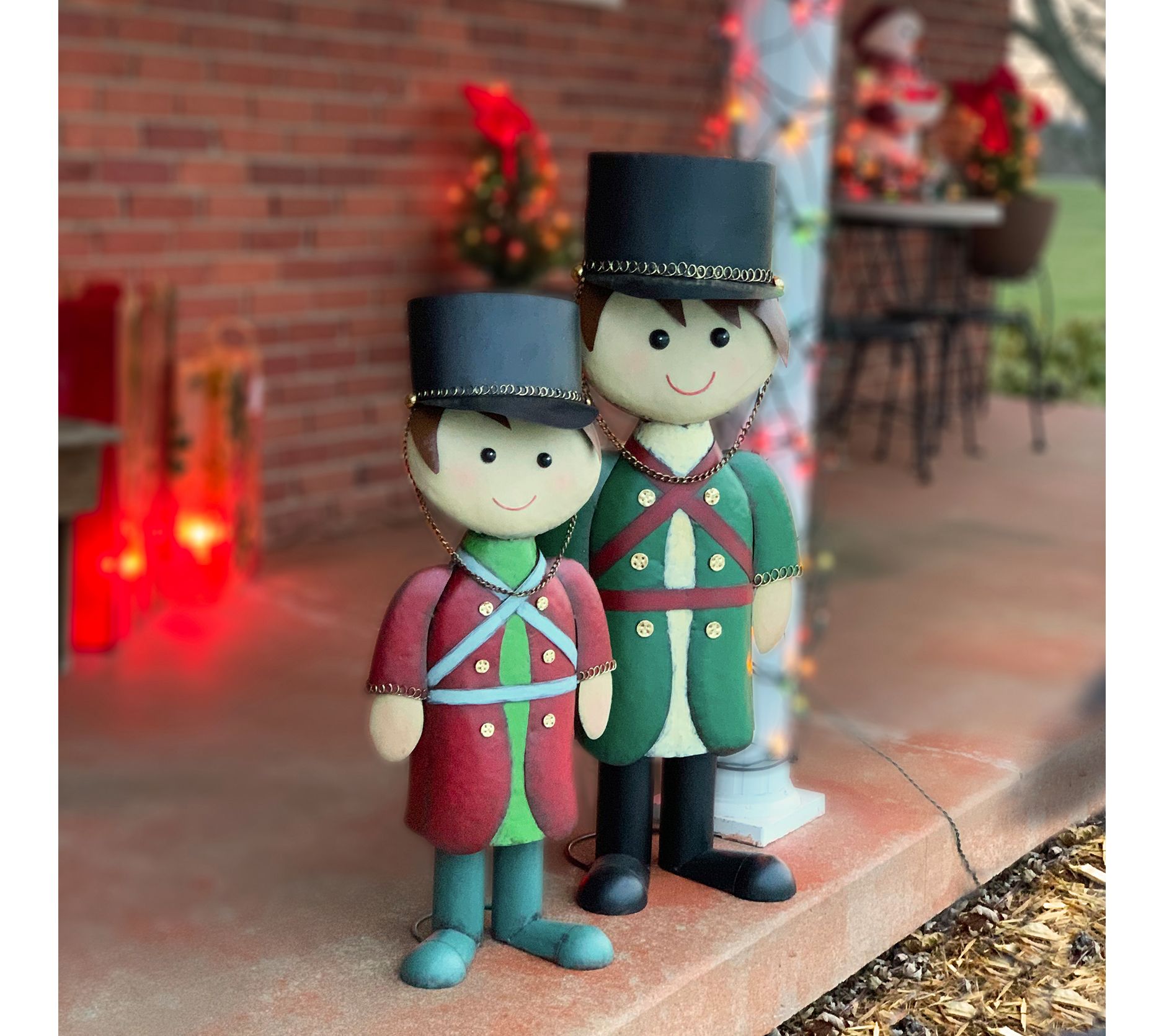 RCS Red Drummer Boy Statuary - QVC.com
