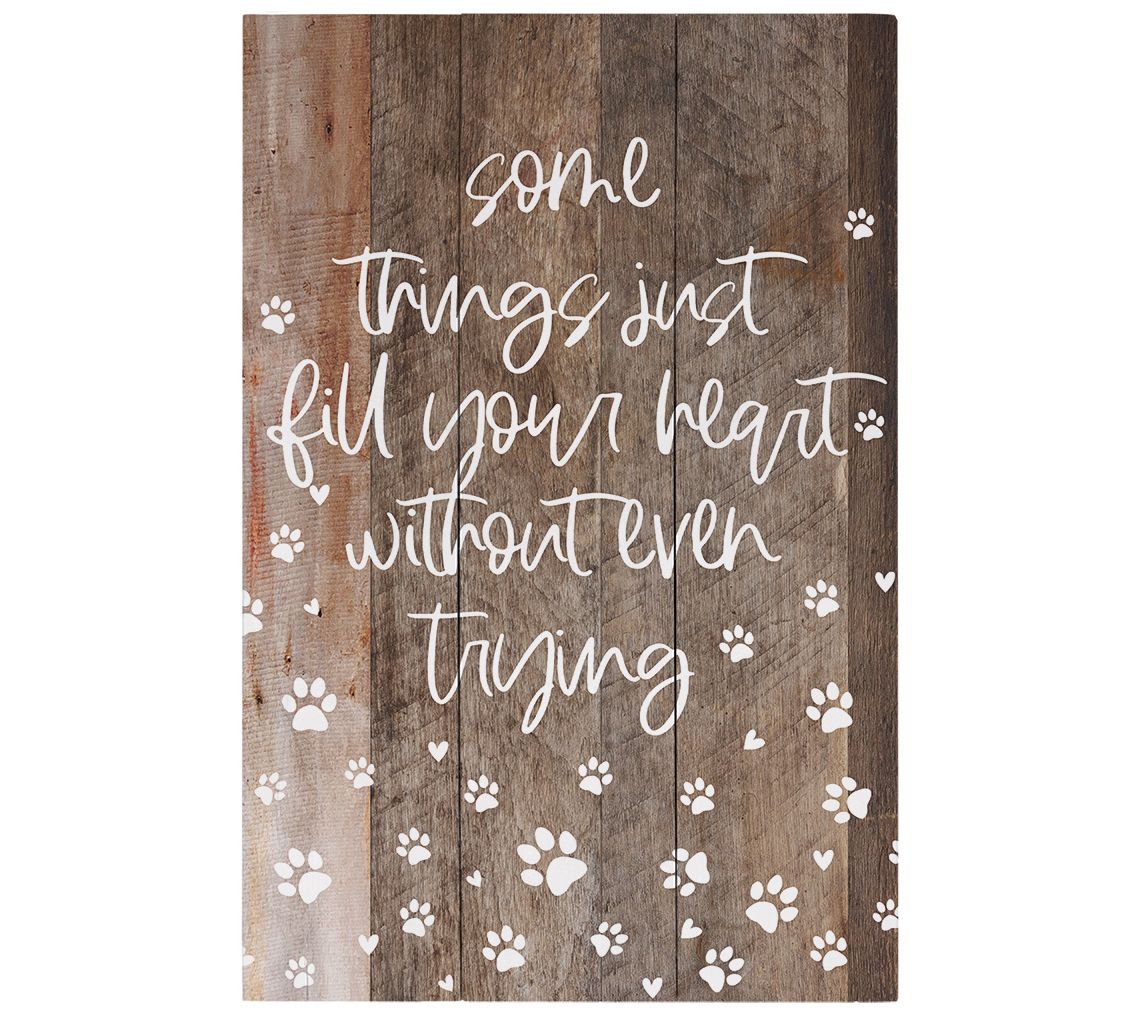 Sincere Surroundings 16" Fill Your Heart RusticPallet - QVC.com