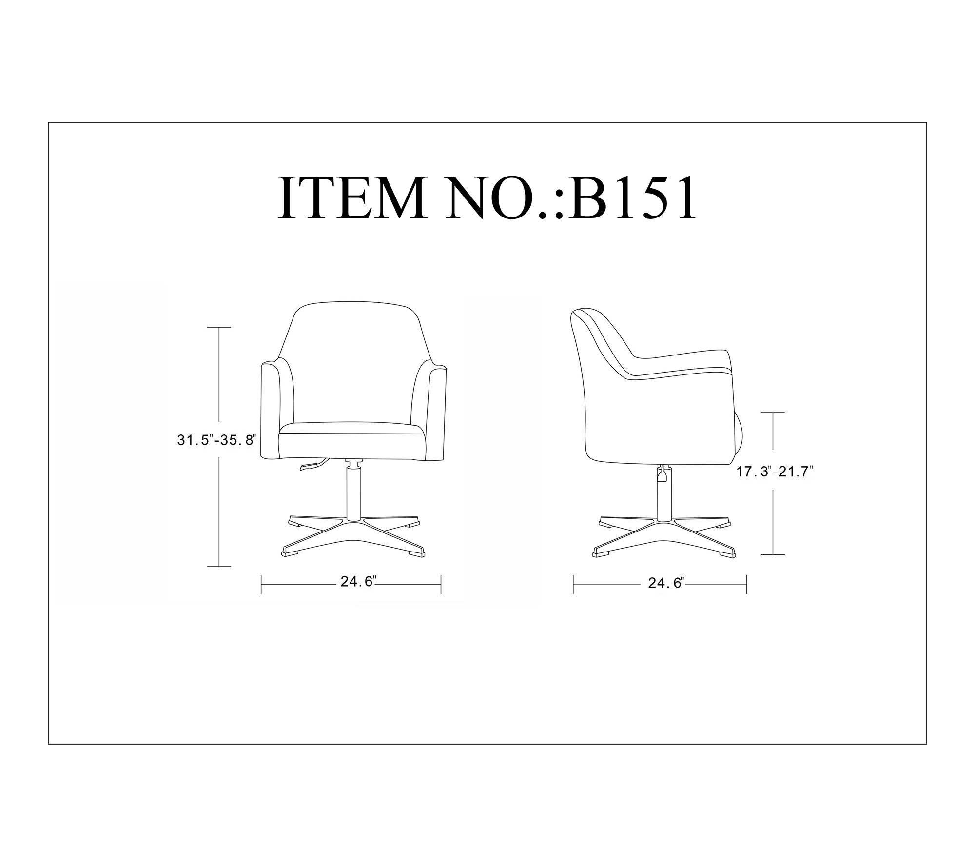 Manhattan Comfort Pelo Vegan Leather Lounge Chair - Set of 2 - QVC.com