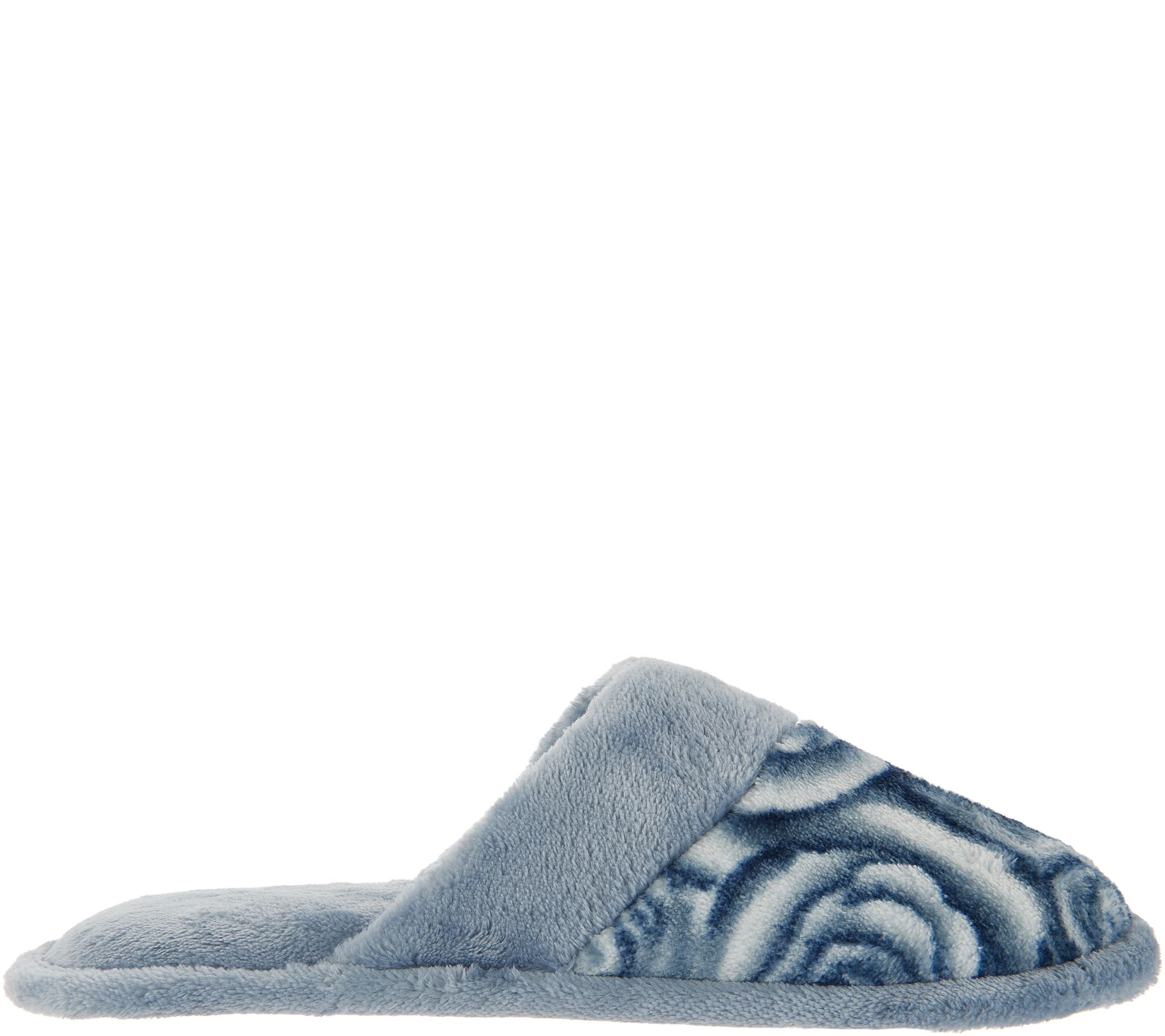 "As Is" Casa Zeta-Jones Velvet Soft Signature Rose Slippers - QVC.com