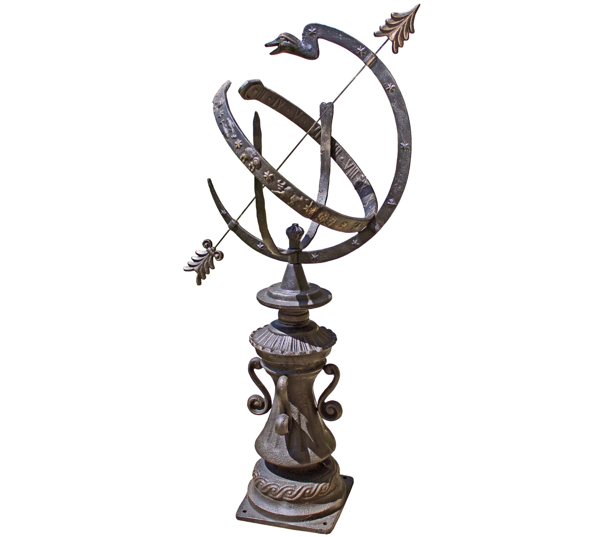 Design Toscano Hyde Park Iron Armillary - QVC.com