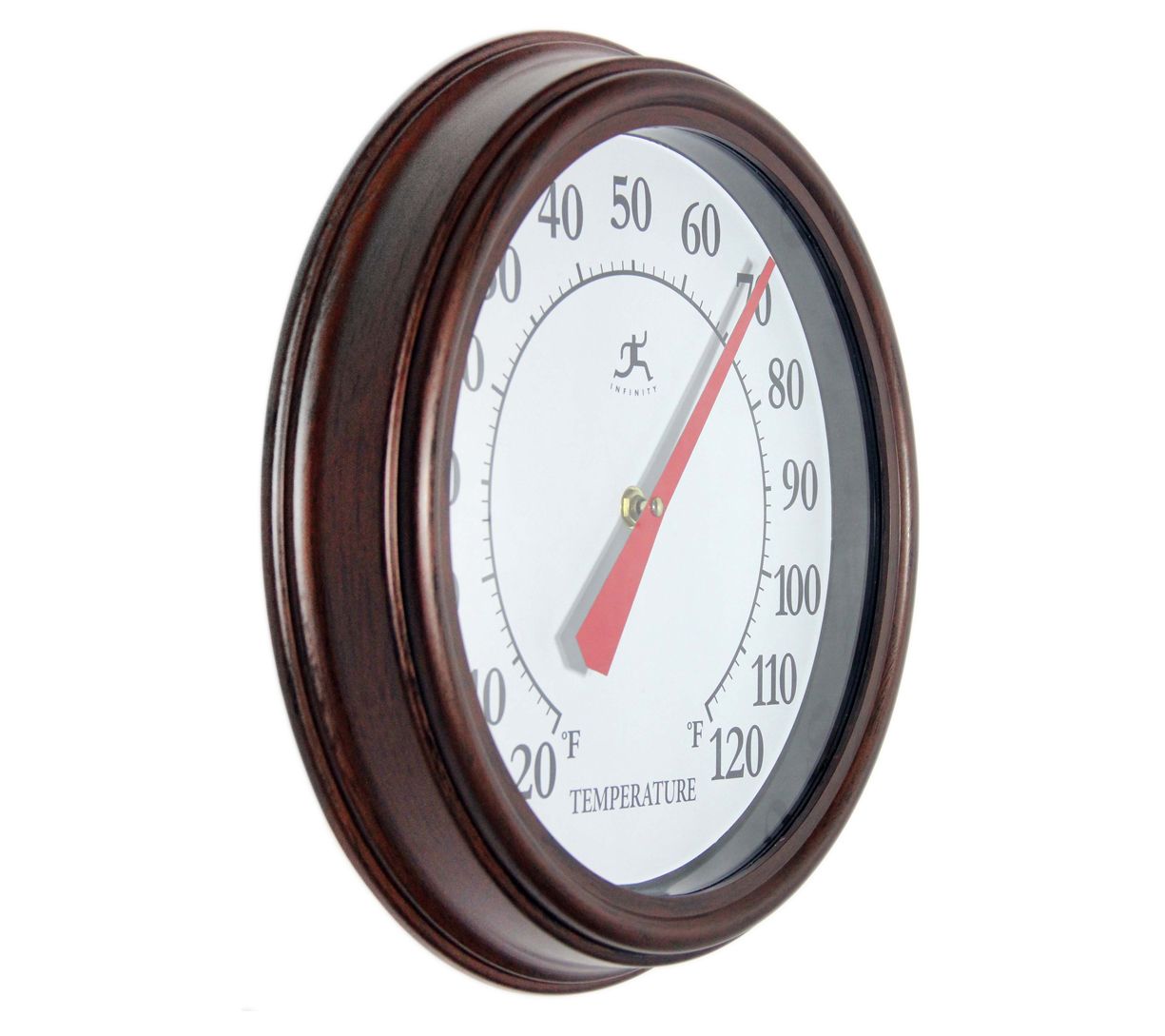 Infinity Instruments Executive Black 12" Thermometer - QVC.com
