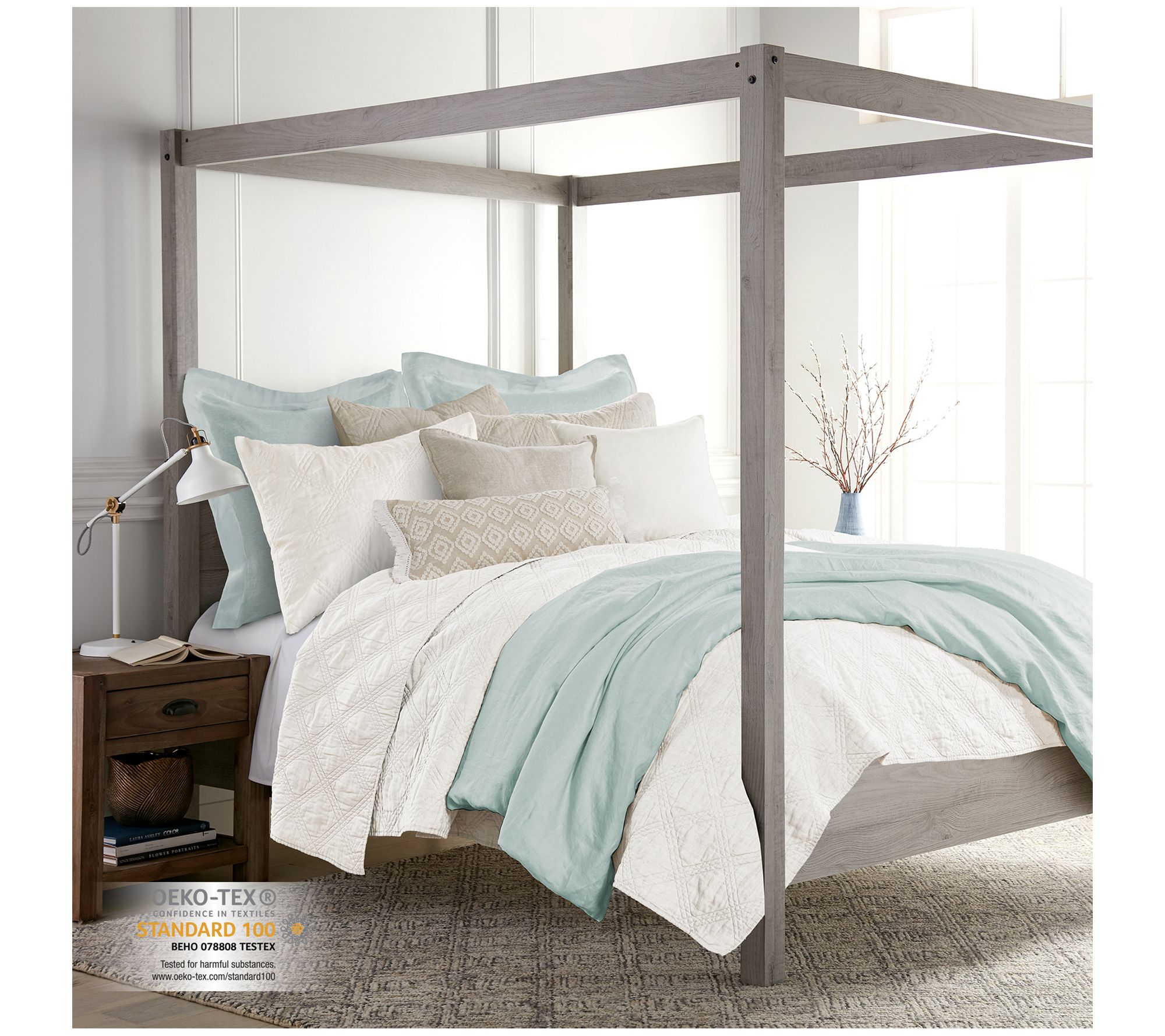 Levtex Home Washed Linen Full/Queen Quilt - QVC.com