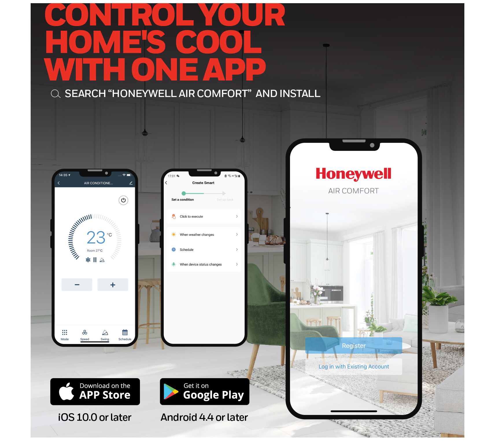 Honeywell 13,500 SMART & Slim Portable AC - UpFt - QVC.com