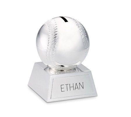 Things Remembered Personalized Baseball Bank - QVC.com