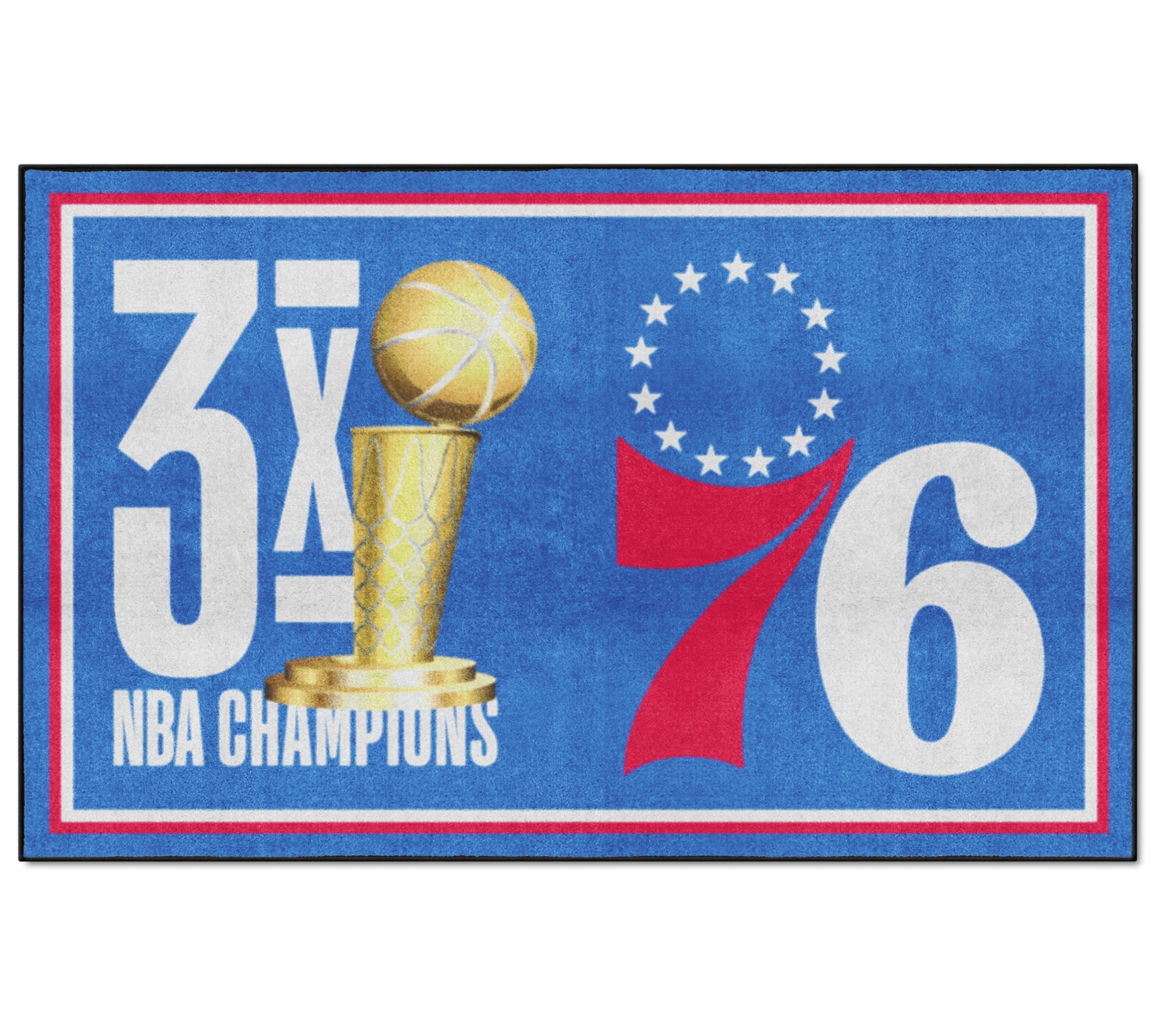 FANMATS NBA Dynasty 5x8 Mat - QVC.com
