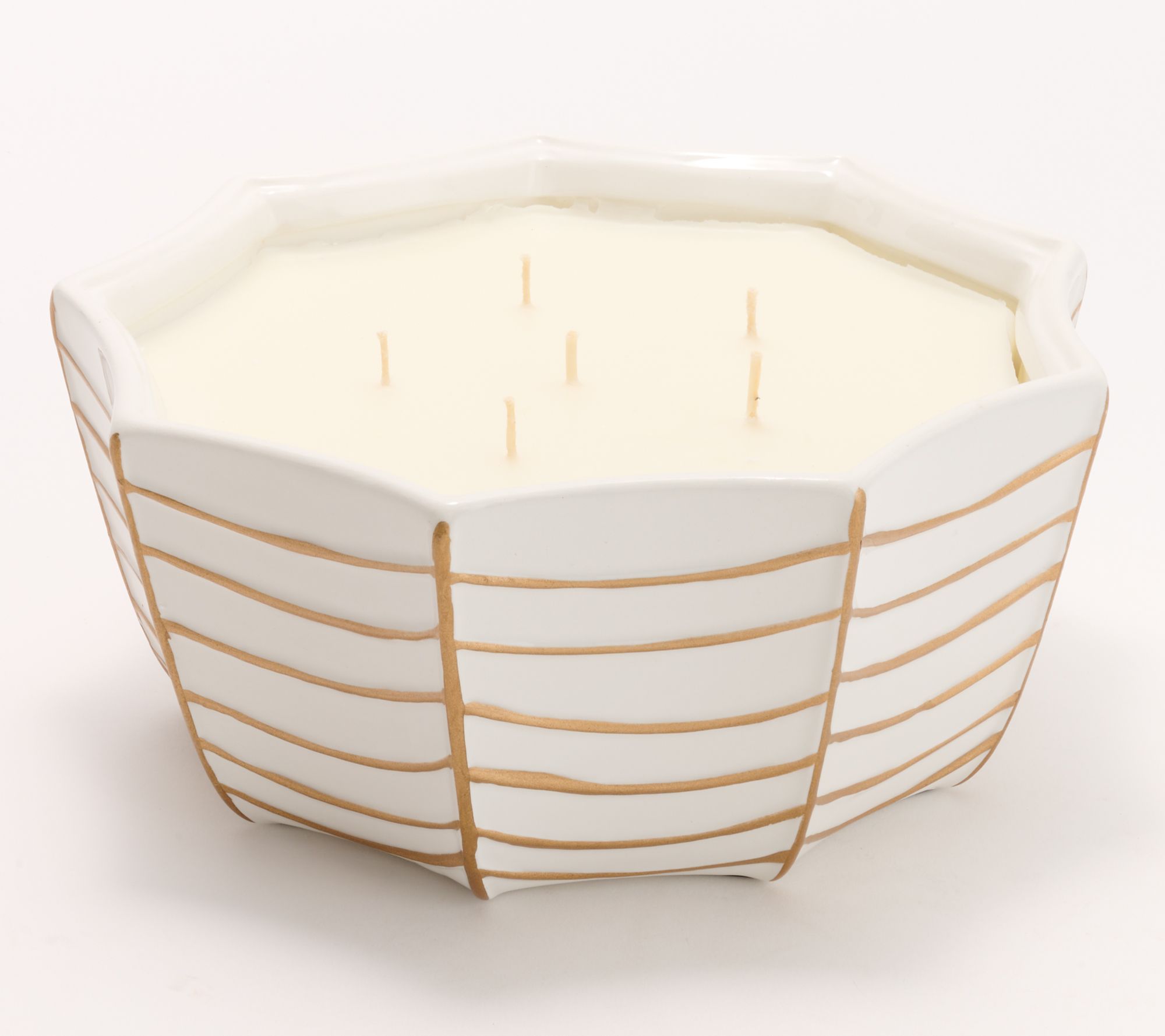 "As Is" HomeWorx by Slatkin + Co. 50oz Spiderweb Filled Candle - QVC.com