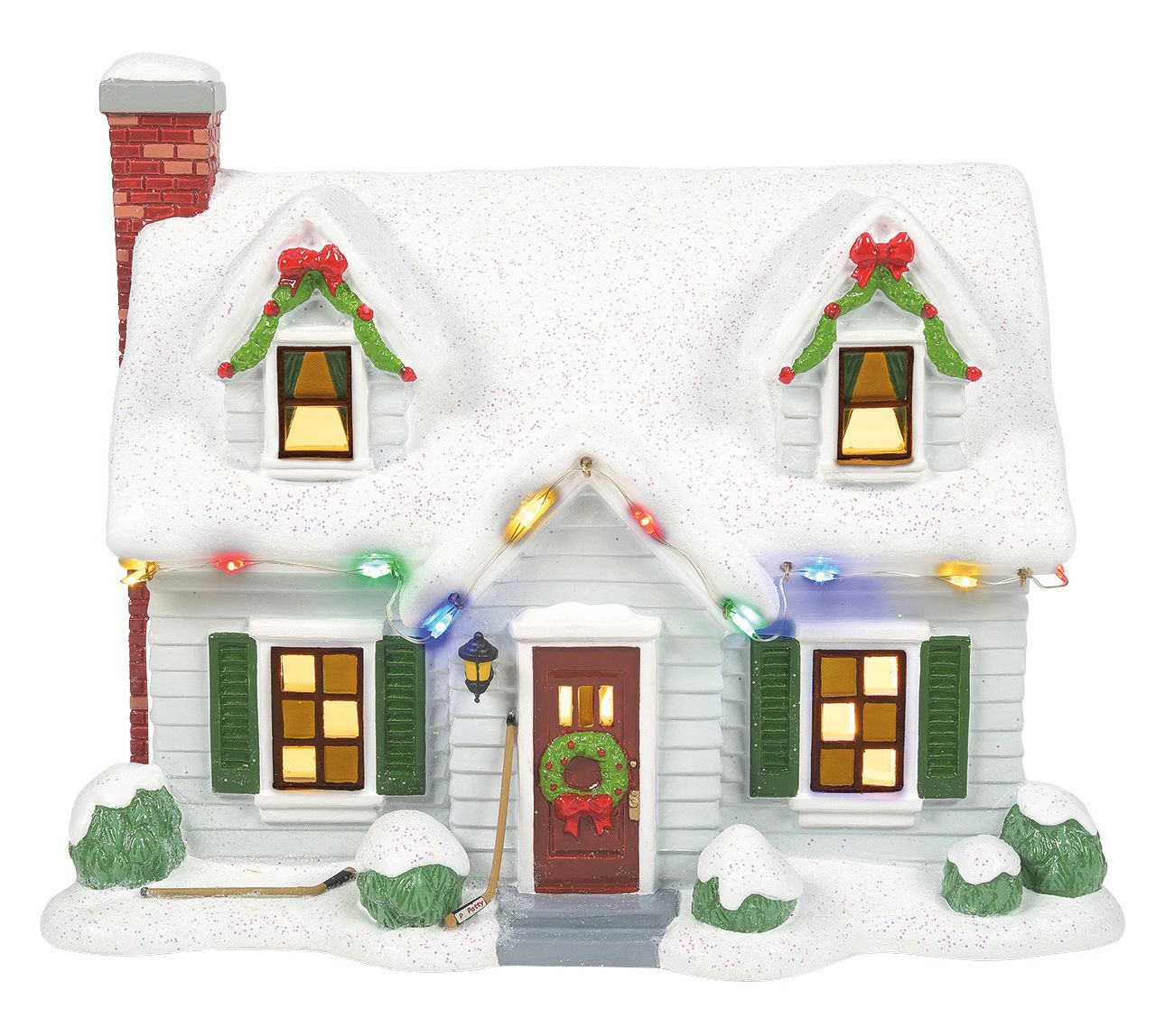 Department 56 Peanuts Village Peppermint Patty's House Fig - QVC.com