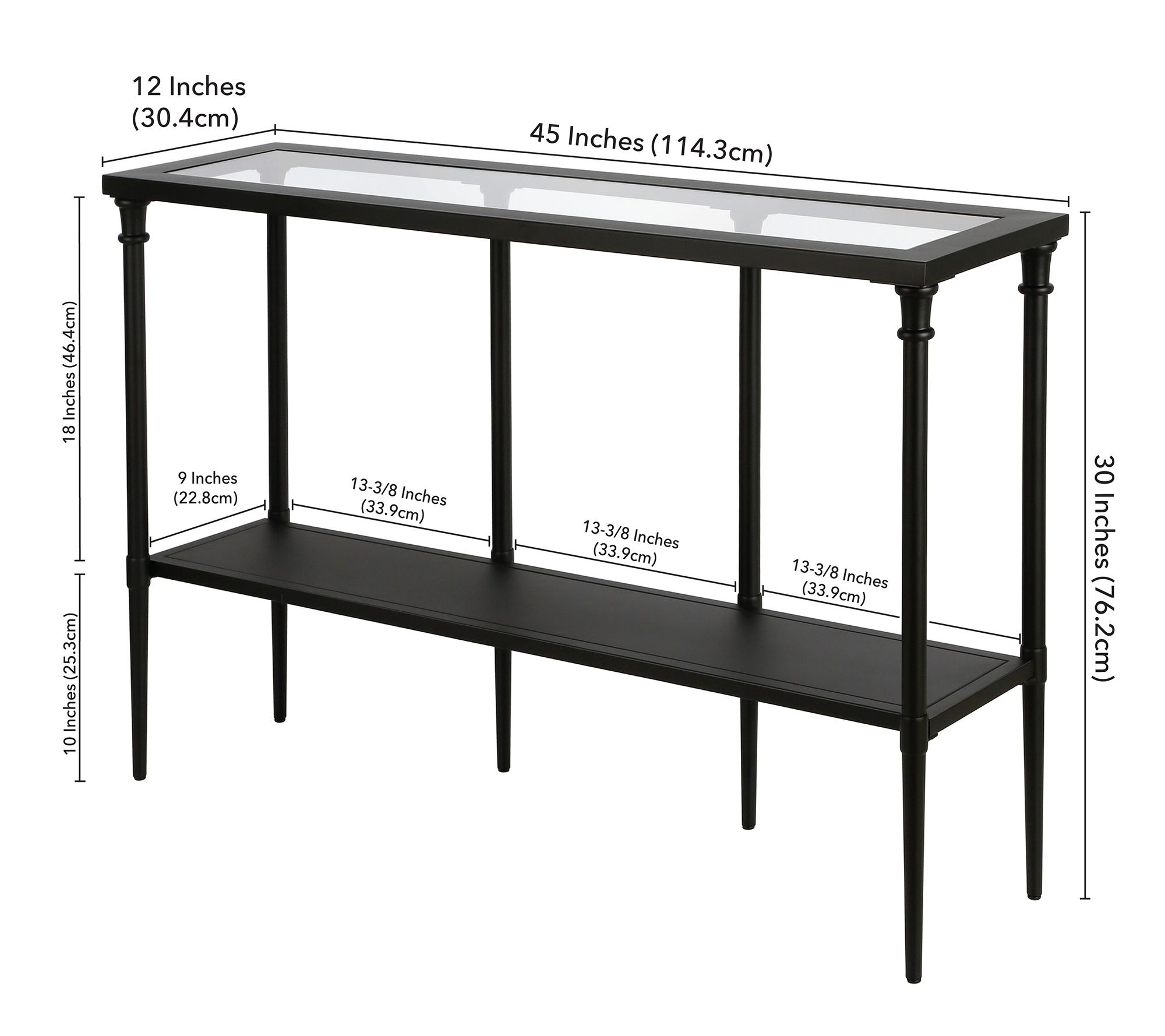 Hudson & Canal Dafna Aged Console Table - QVC.com