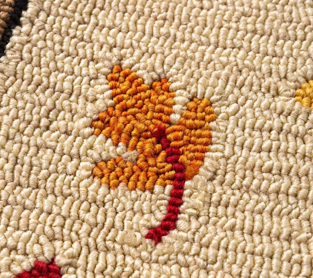 Evergreen Indoor/Outdoor Fall Wagon Hooked Rug - QVC.com