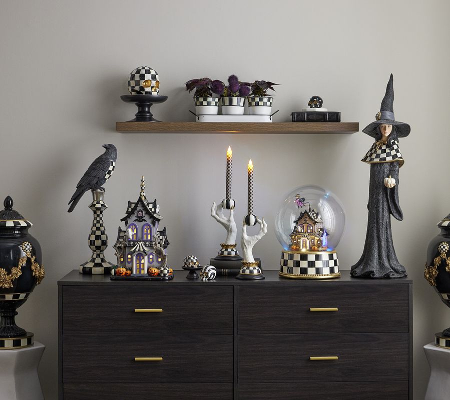 "As Is" MacKenzie- Childs Haunted House with Music - QVC.com