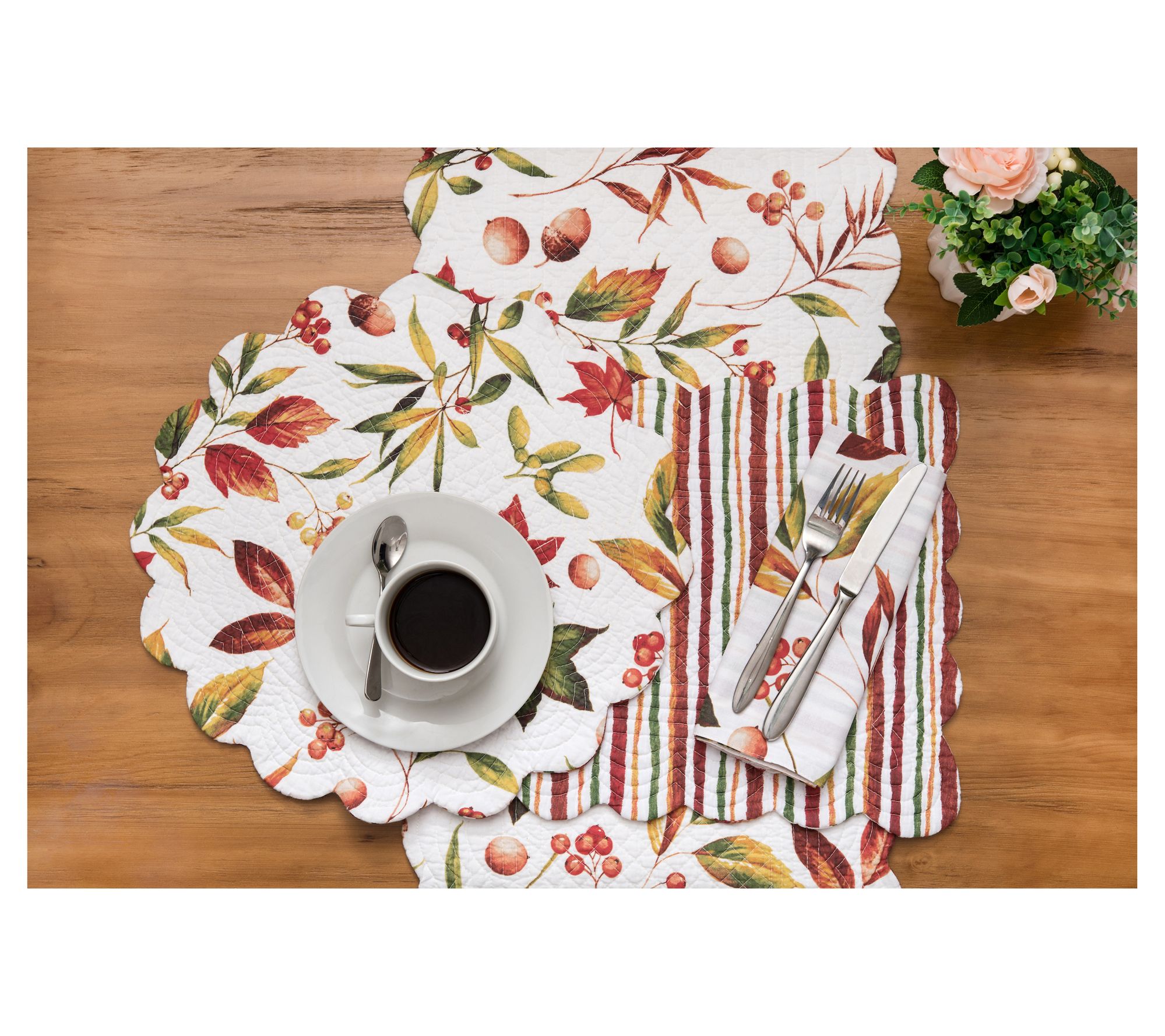 Camilla Table Runner by Valerie - QVC.com