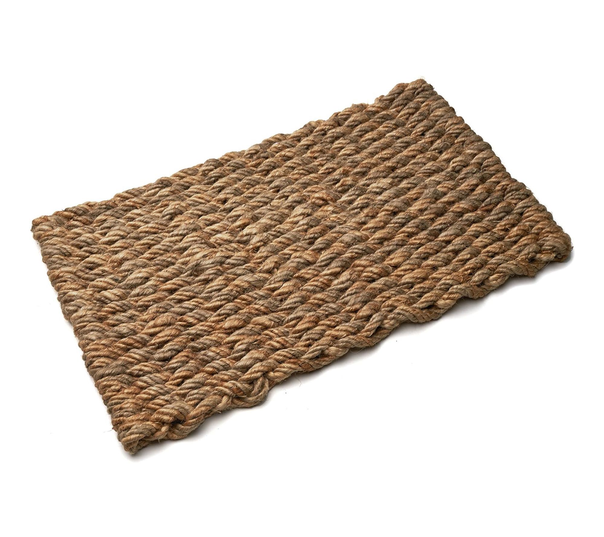 Kings County Tools Jute Rug Woven Natural Fiber Jute Entry Ru - QVC.com