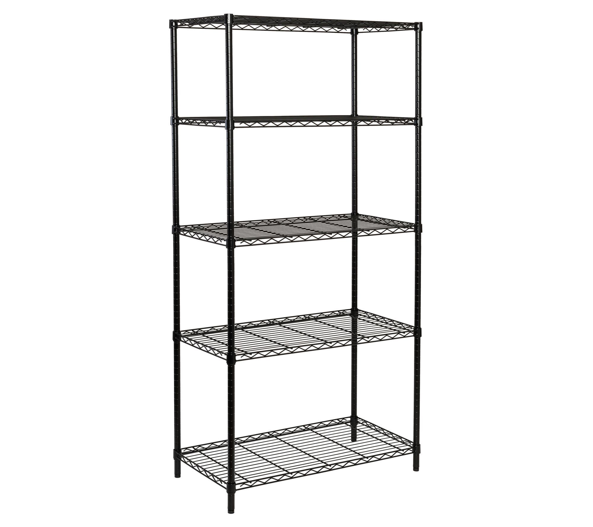 Honey-Can-Do 5-Tier Adjustable Shelf Unit - QVC.com