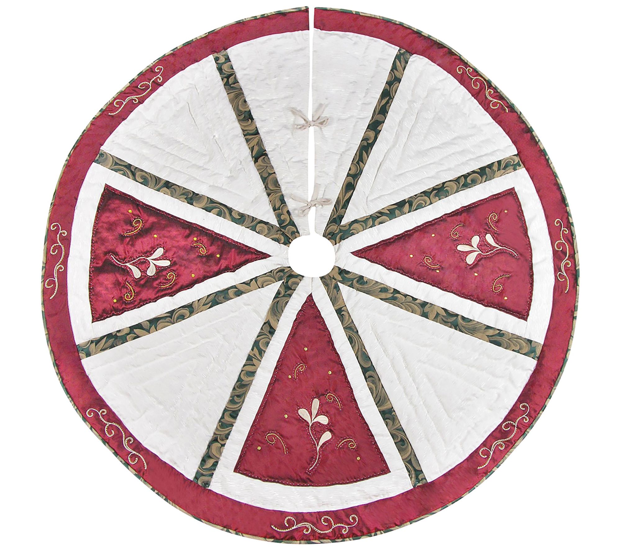 Elegant Traditions Tree Skirt by C&F Home - QVC.com