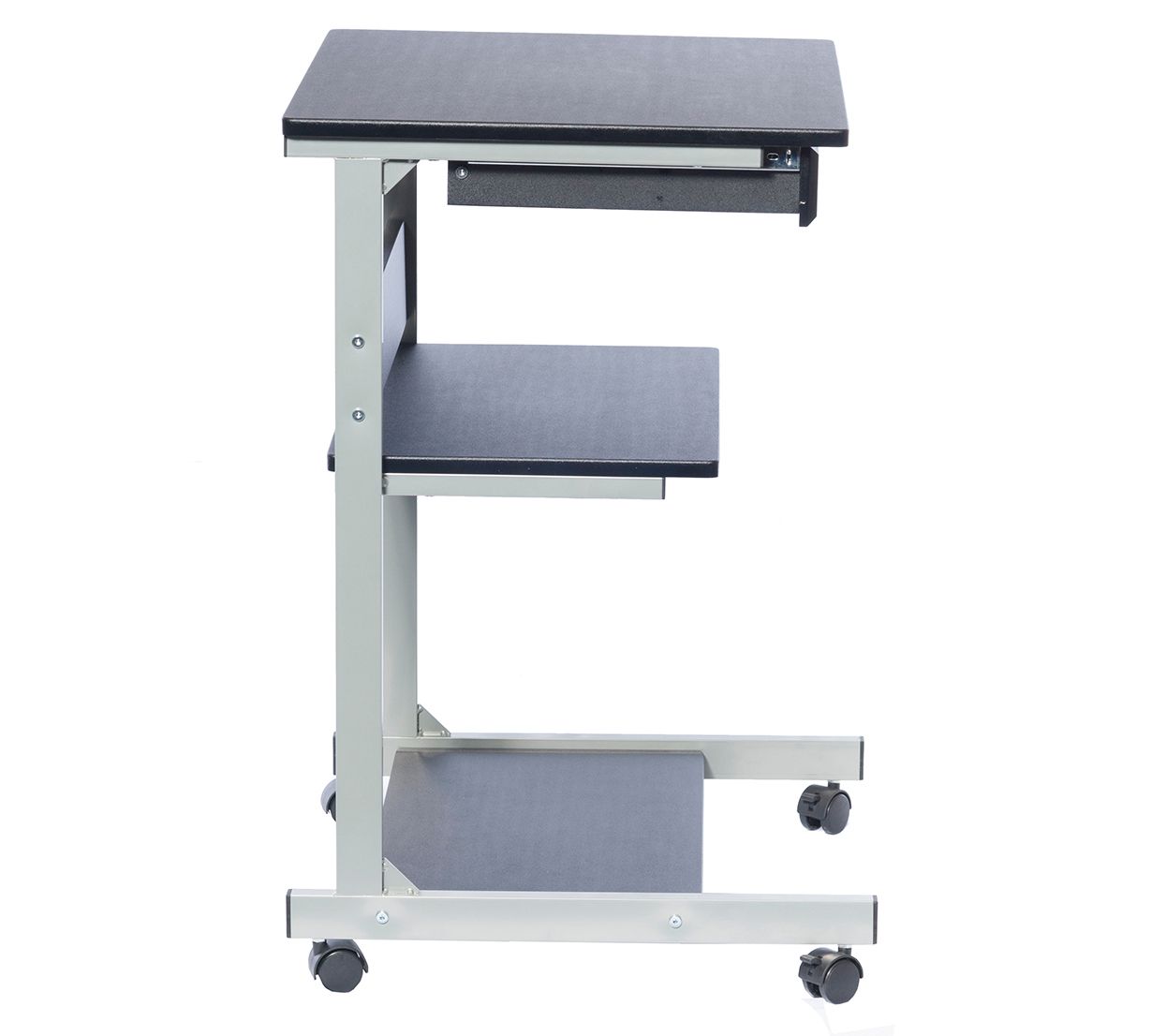 Techni Mobili Rolling Laptop Cart with Storage - QVC.com