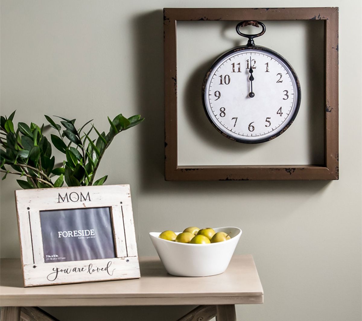 Foreside Home & Garden 5" x 7" Mom Love Photo Frame - QVC.com