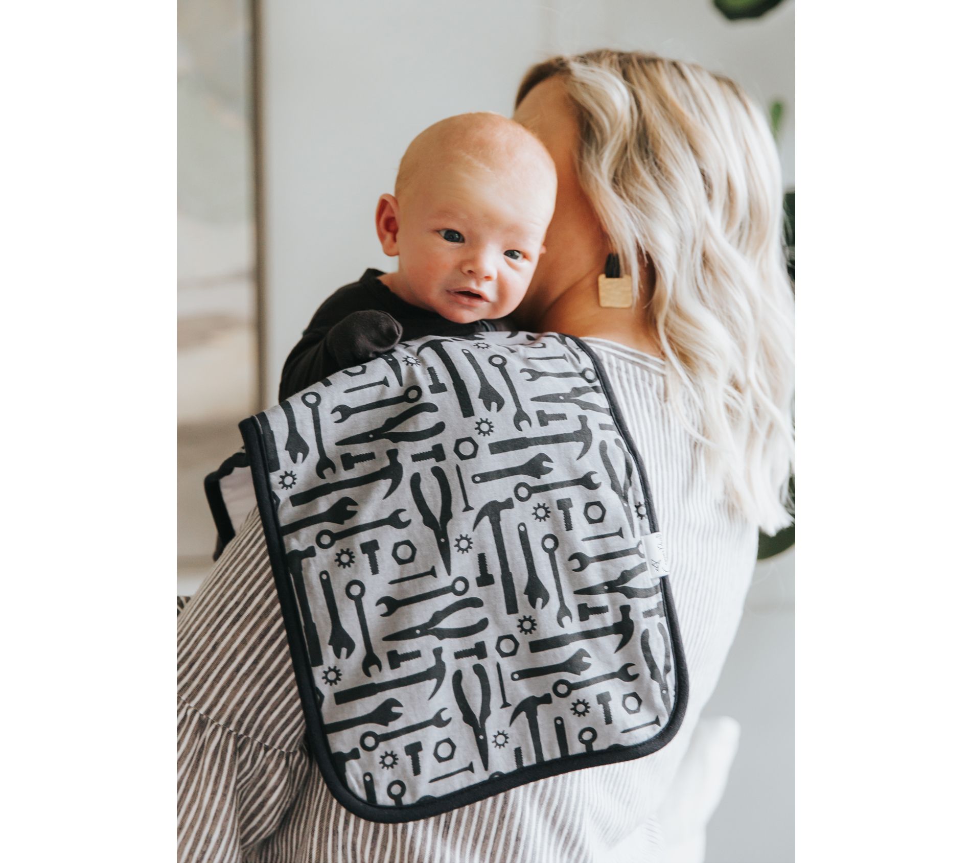 Copper Pearl Premium Baby Burp Cloths - QVC.com