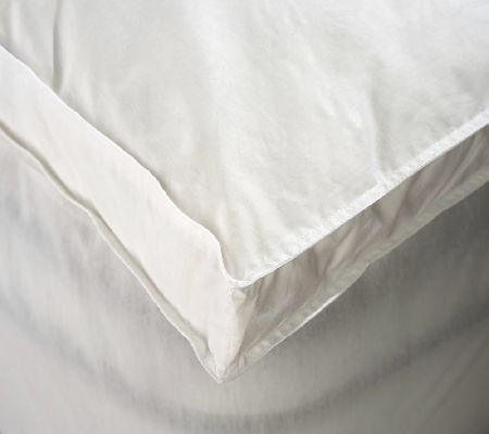 Northern Nights Channel Baffle Queen Featherbed - QVC.com
