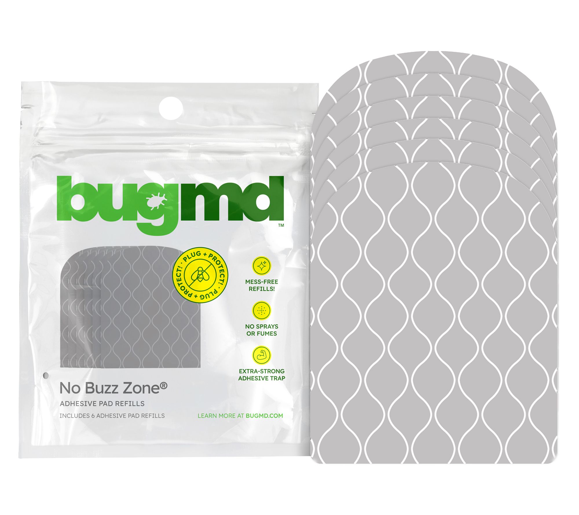 BugMD No Buzz Zone - Refiller Pad - QVC.com