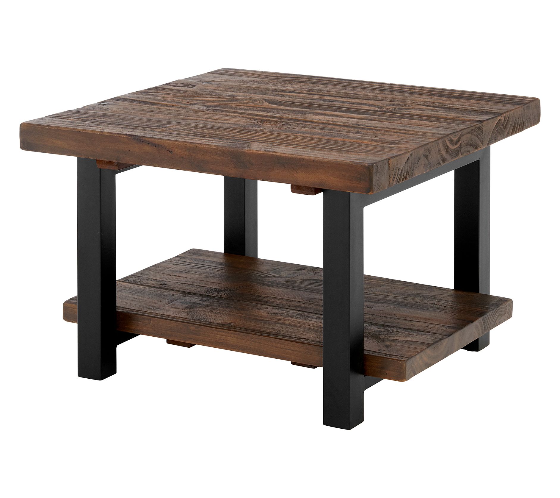 Alaterre Furniture Sonoma Rustic Natural Cube Coffee Table - QVC.com