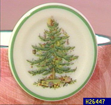 Spode Christmas Tree Pin - QVC.com