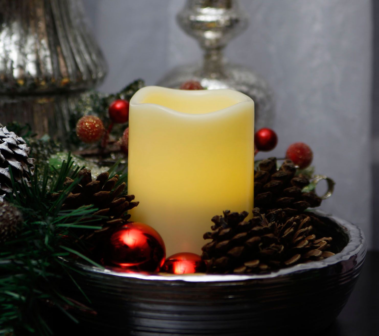 Pacific Accents Set of 2 Melted Resin 3" x 3-3/4" Candles - QVC.com