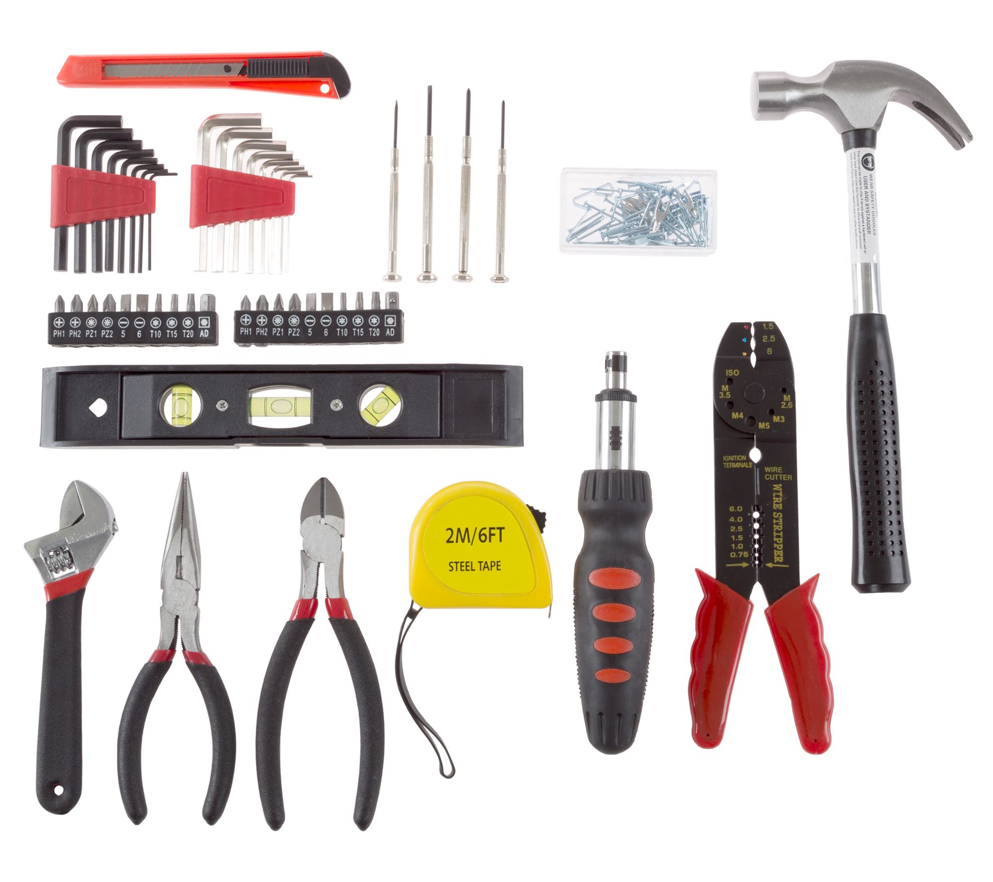 Household Tool Kit - 130-Piece Tool Set Great for DIY Projects - QVC.com