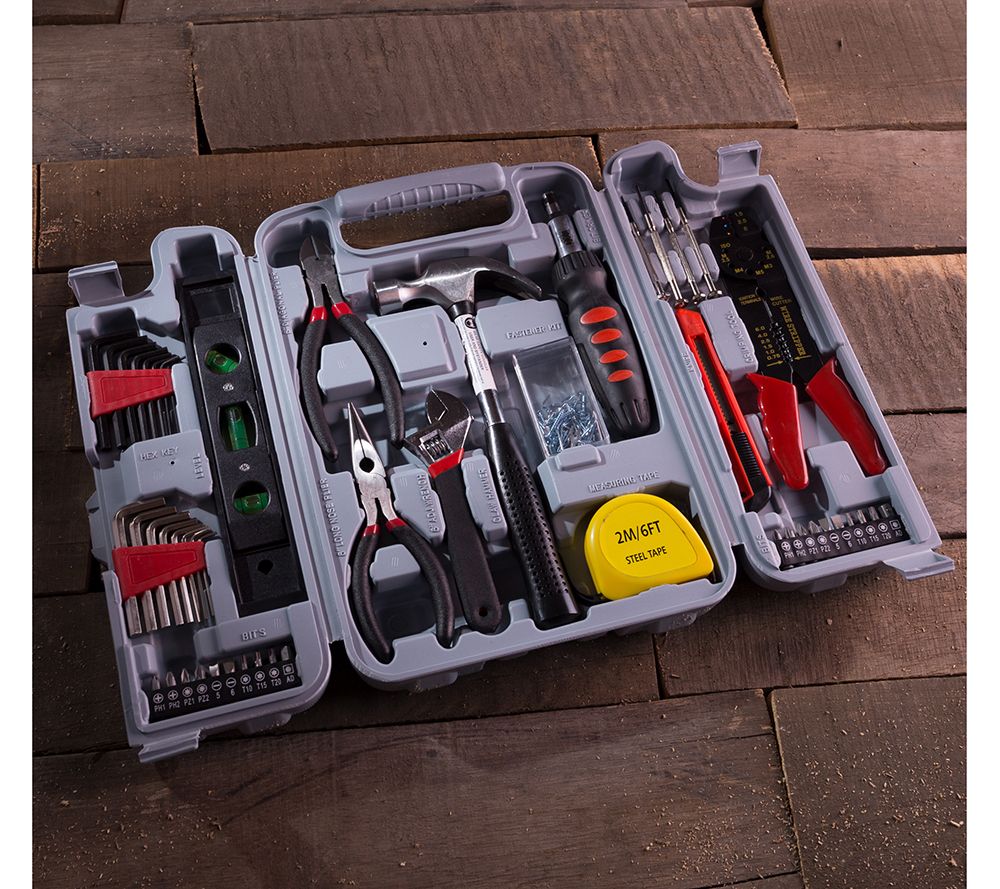 Household Tool Kit - 130-Piece Tool Set Great for DIY Projects - QVC.com